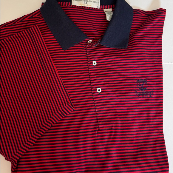 Fairway & Greene | Shirts | Fairway Greene Piedmont Club Red And Blue ...